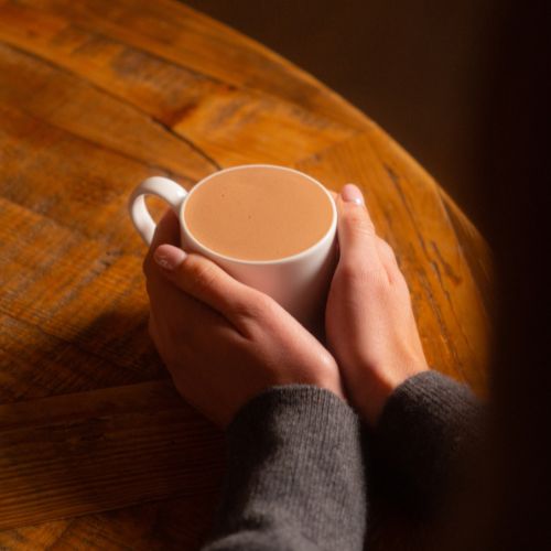 White + milk hot chocolate gift box | Knoops - Knoops UK